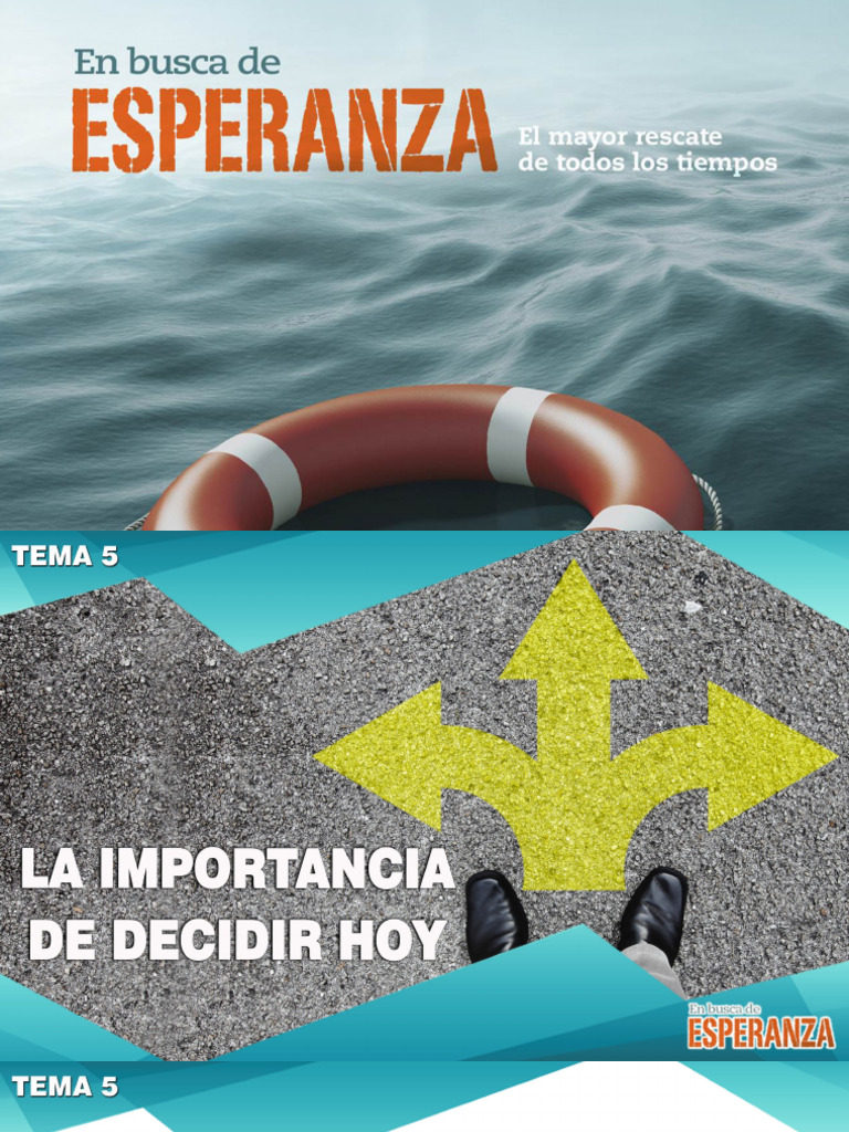 La Importancia de Decidir Hoy | PDF