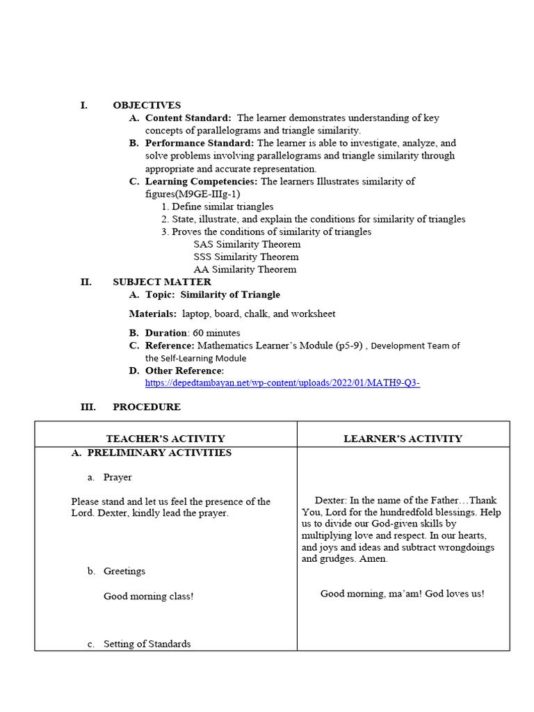 Sas Aa Sss Theorem Pdf Triangle Elementary Geometry