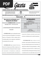 Manual de Organizaciones y Funciones de Las Regiones Sanitarias SESAL ...