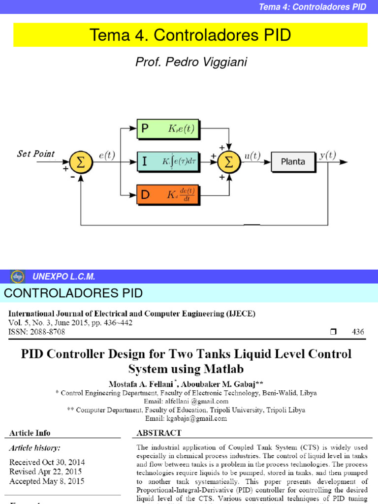 Controladores PID v4 | PDF | Business | Gestión de tecnología de la información