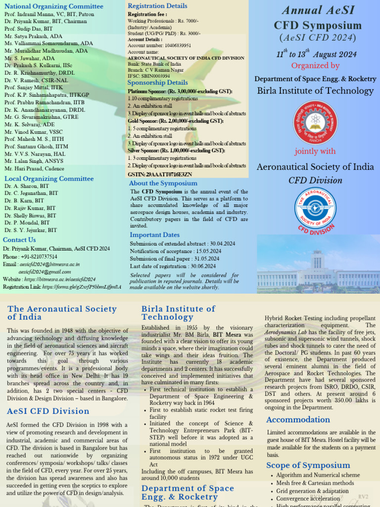 Brochure V8 1 | PDF | Computational Fluid Dynamics | Rocket