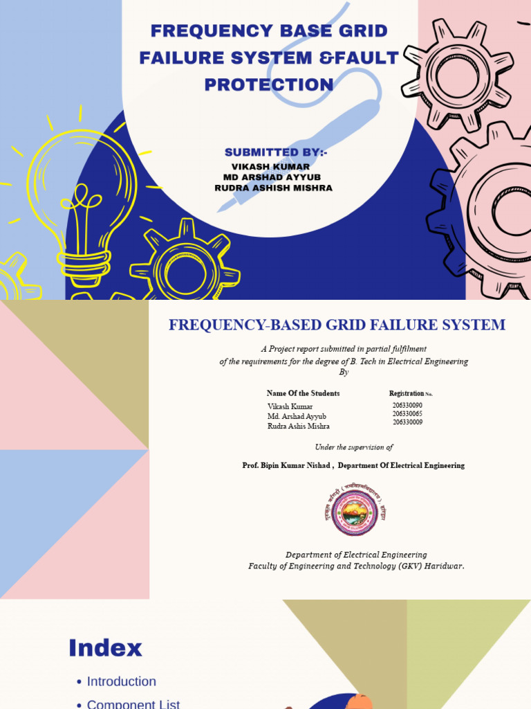 Vikas Project | PDF | Relay | Electrical Grid