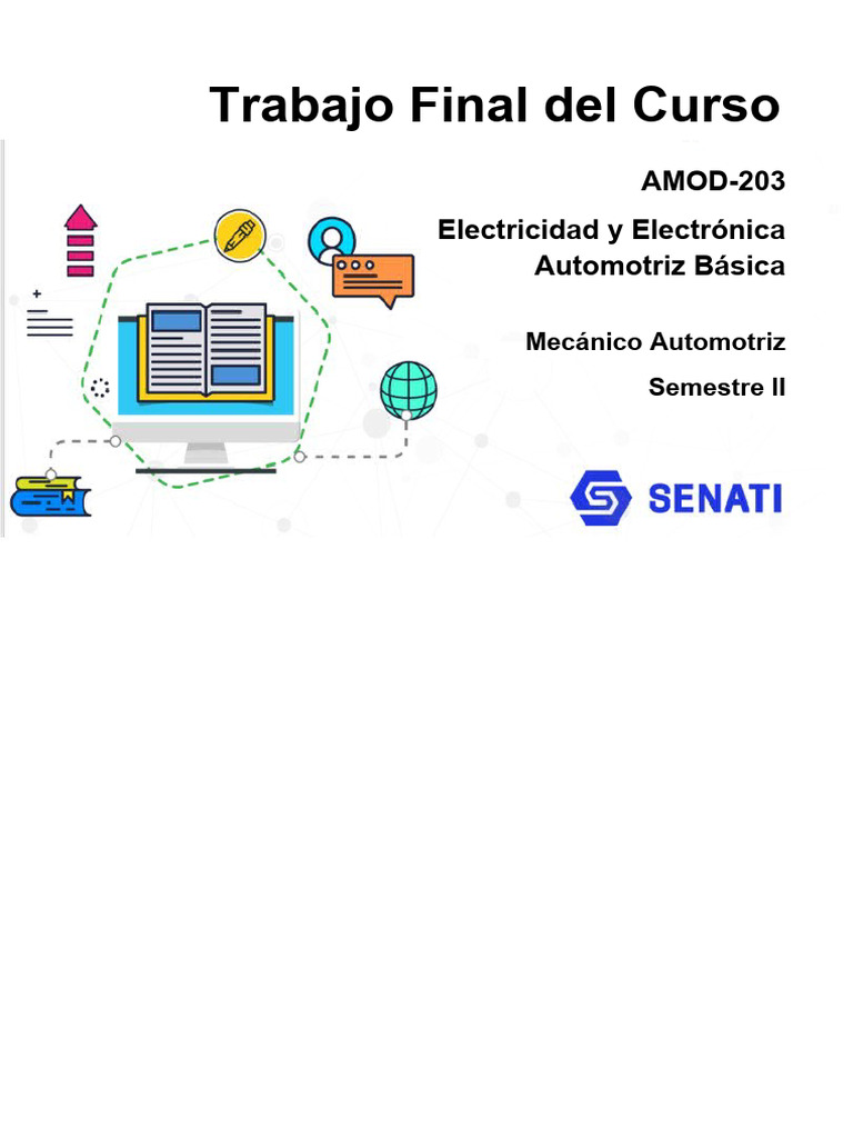 Amod Amod-203 Trabajofinal | PDF | Red eléctrica | Corriente eléctrica