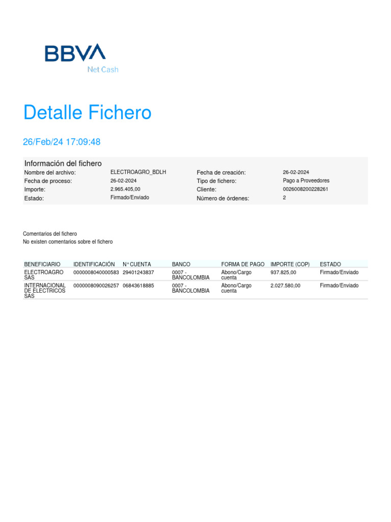 Requisicion de Materiales BDLH | PDF