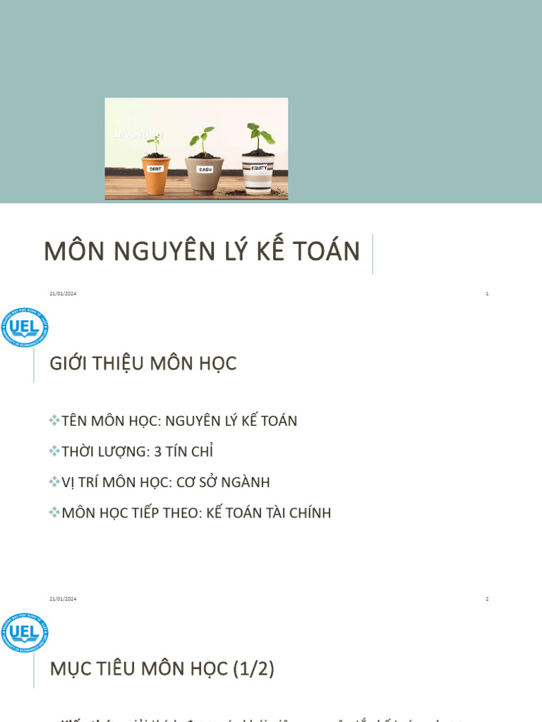 NLKT C0 - Gioi Thieu Mon Hoc | PDF