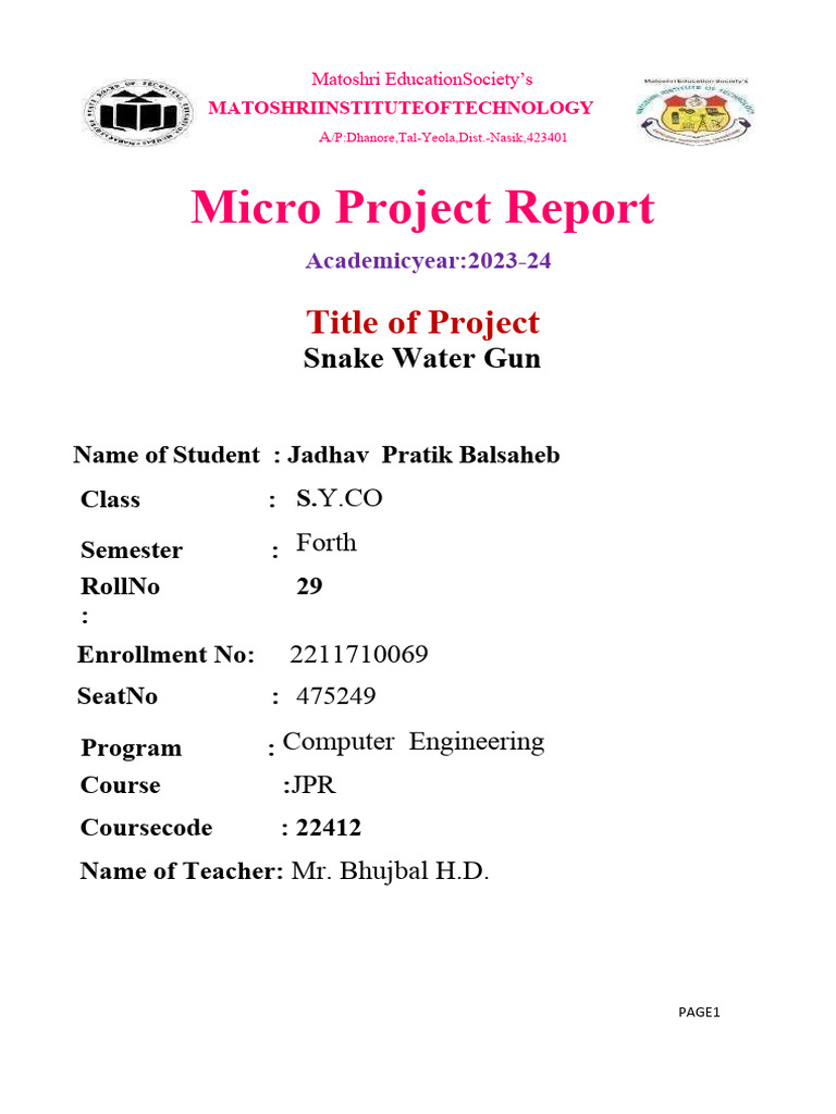 Pratik JPR | PDF | Computing | Computer Science