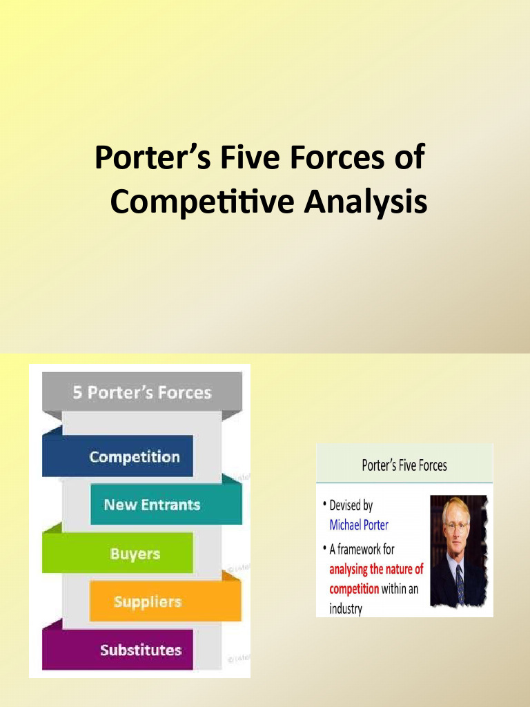 Porter's Five Force Model | PDF | Supply Chain | Profit (Economics)