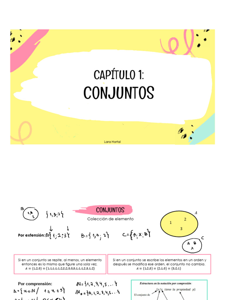 Conceptos Básicos de Conjuntos | PDF | Conjunto (Matemáticas) | Objetos ...