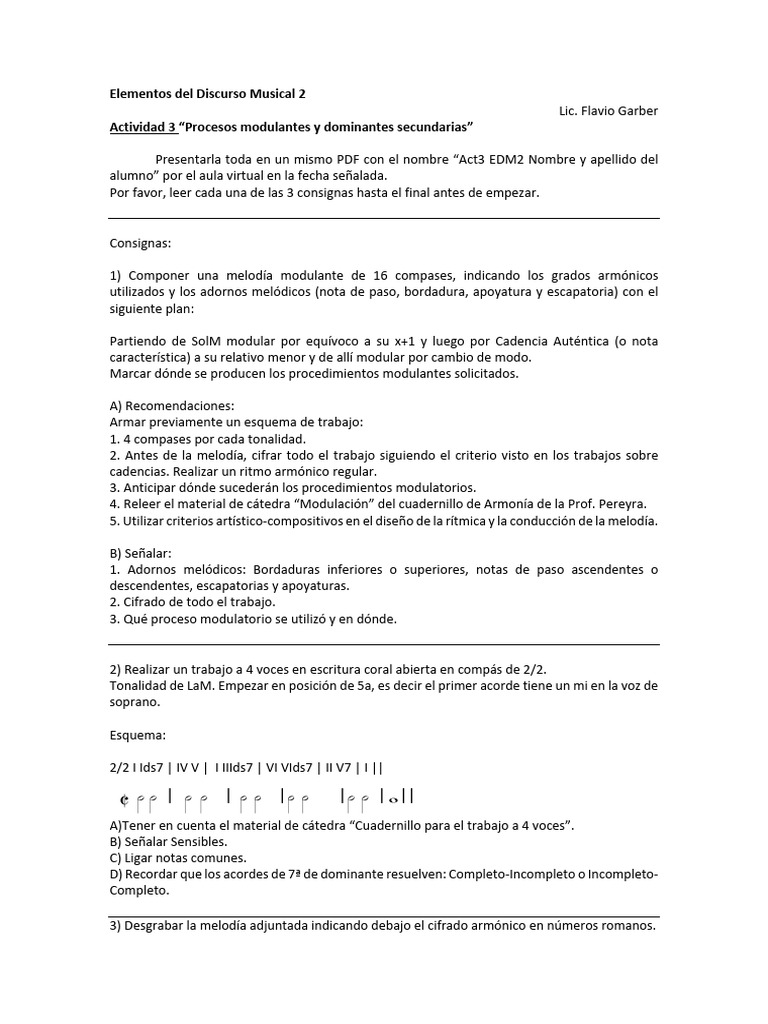 Act3 EDM2 2023 | PDF