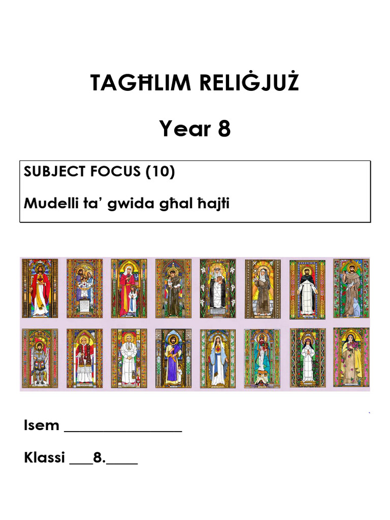 LO10 - Malti Booklet - Notes 2023 | PDF