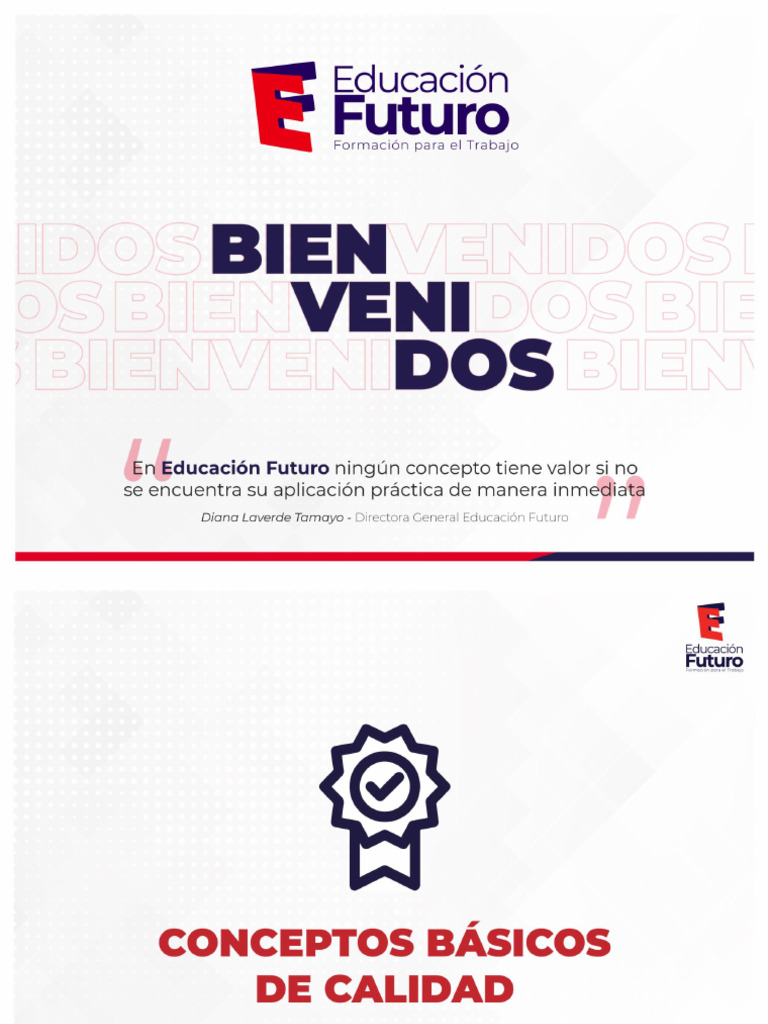 SGC Modulo 3 Conceptos Basicos Calidad | PDF