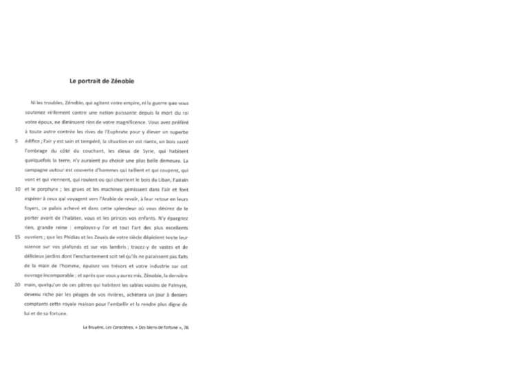 Zenobie | PDF