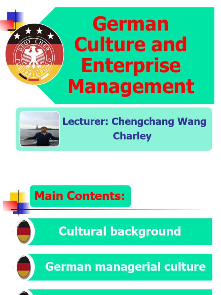German Culture in Enterprise Management | PDF | European Union ...