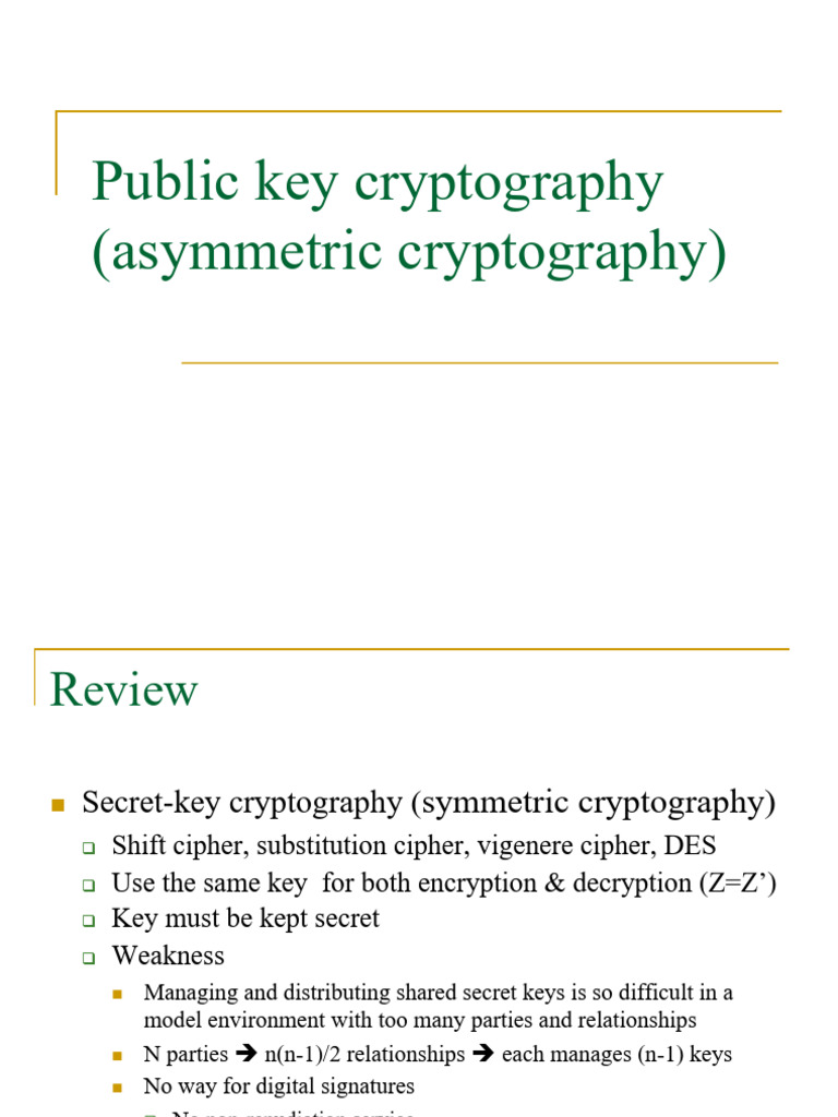C4-Public Key Cipher | PDF | Public Key Cryptography | Cryptography