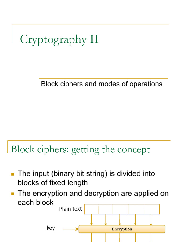 C3-Block Cipher | PDF | Cipher | Secrecy
