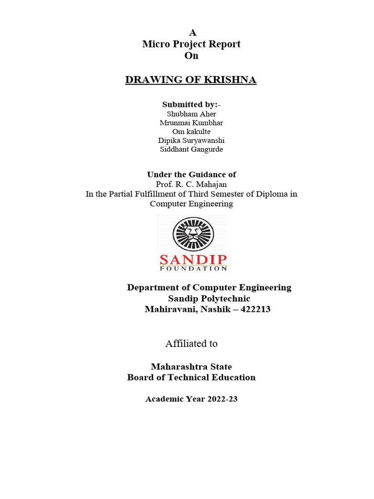CGR MICROPROJECT Co | PDF | Computer Graphics | 2 D Computer Graphics