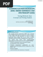 Advantages and Disadvantages | PDF | Scanning Electron Microscope | Transmission Electron Microscopy