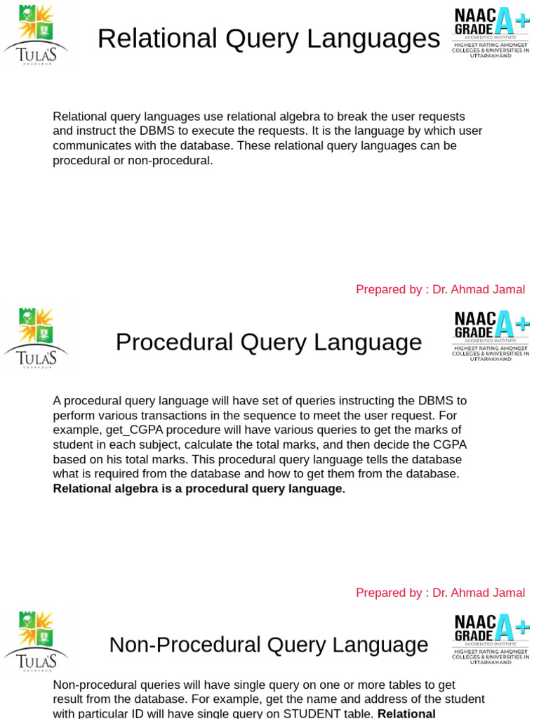 Unit 2 | Download Free PDF | Relational Model | Relational Database