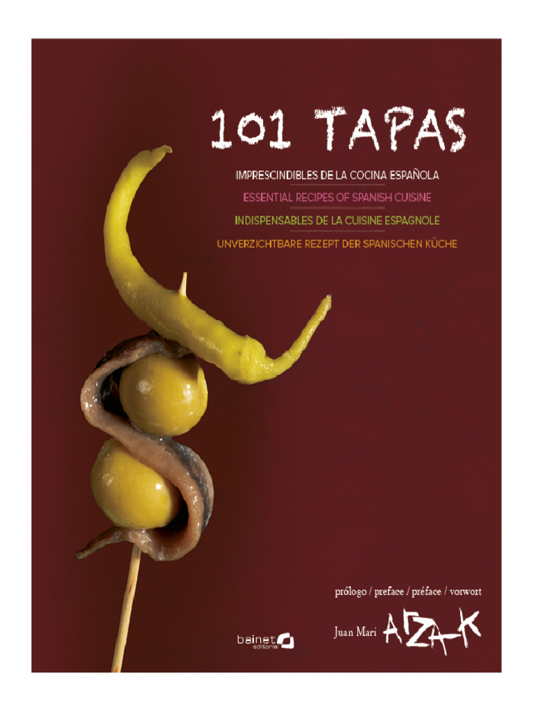 101 Tapas | PDF | Cocina del Medio Oriente | Alimentos
