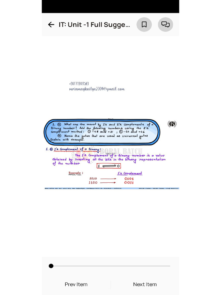 1 ST Unit It Full Suggestion | PDF