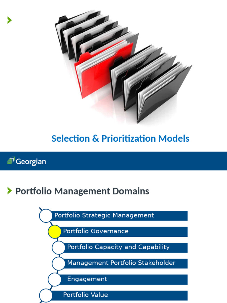 Portfolio Selection and Prioritization Guide | PDF | Strategic Planning ...
