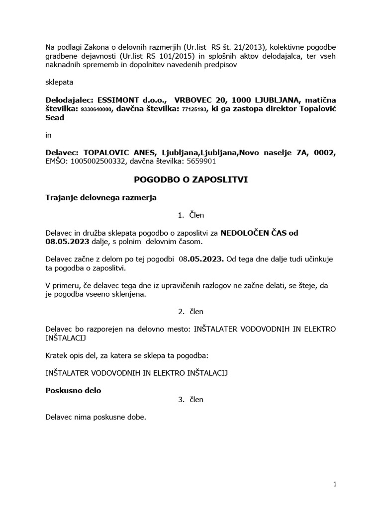 Topalovic Anes 2 | PDF