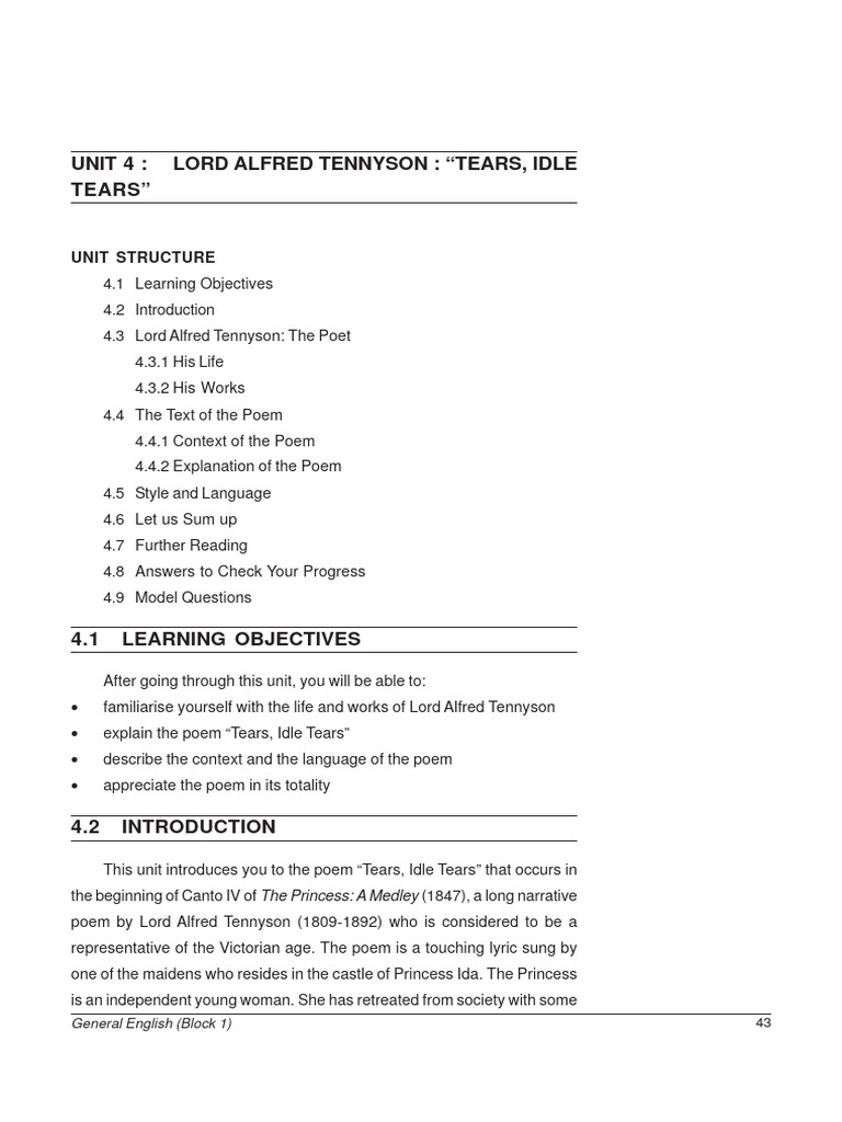 Unit 4 (Final) | PDF | Poetry