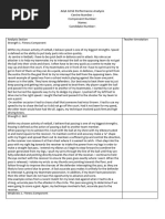 Performance Analysis in PE Coursework | PDF | Weakness | Defender ...
