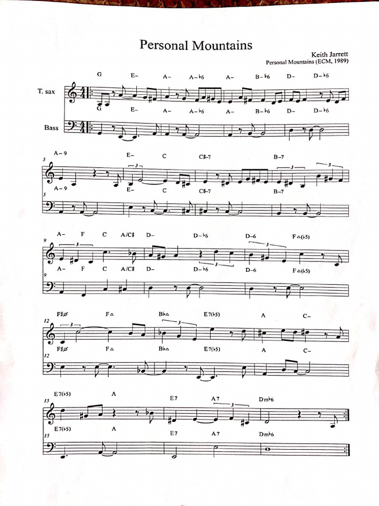 Personal Mountains | PDF