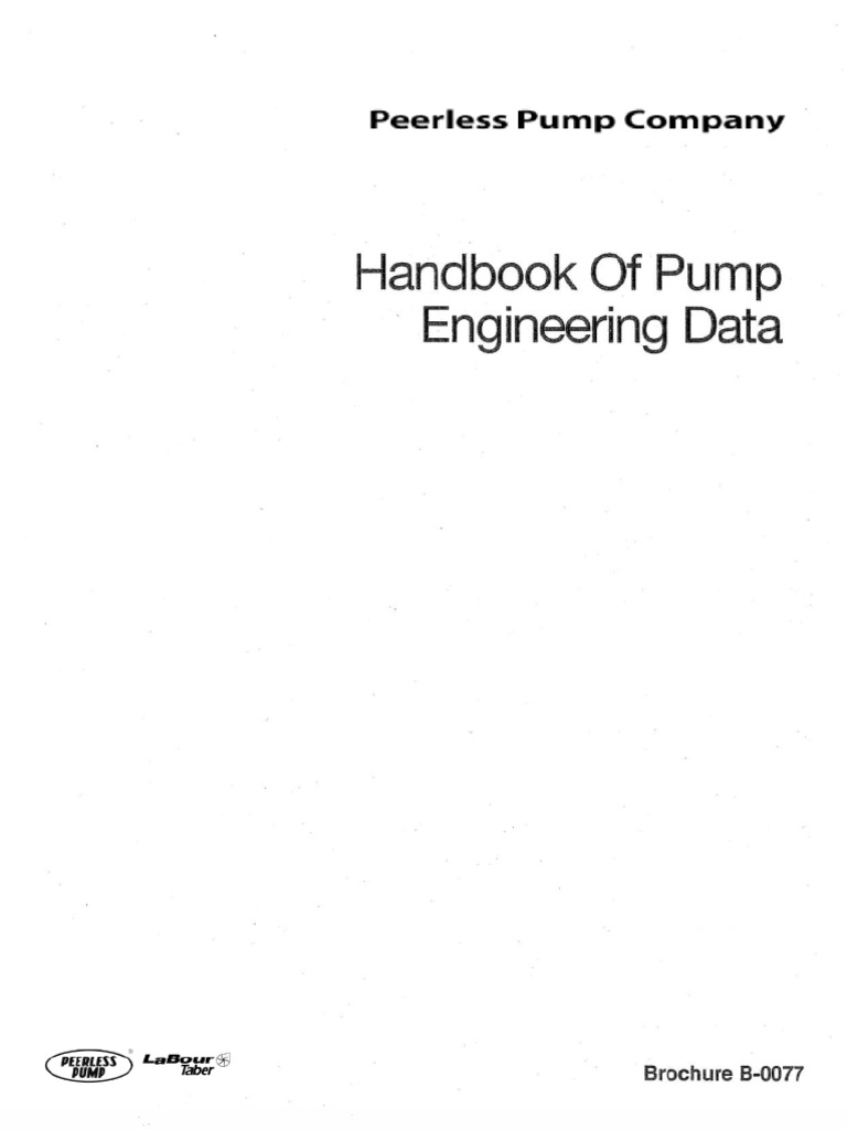 Pump Formulas | PDF