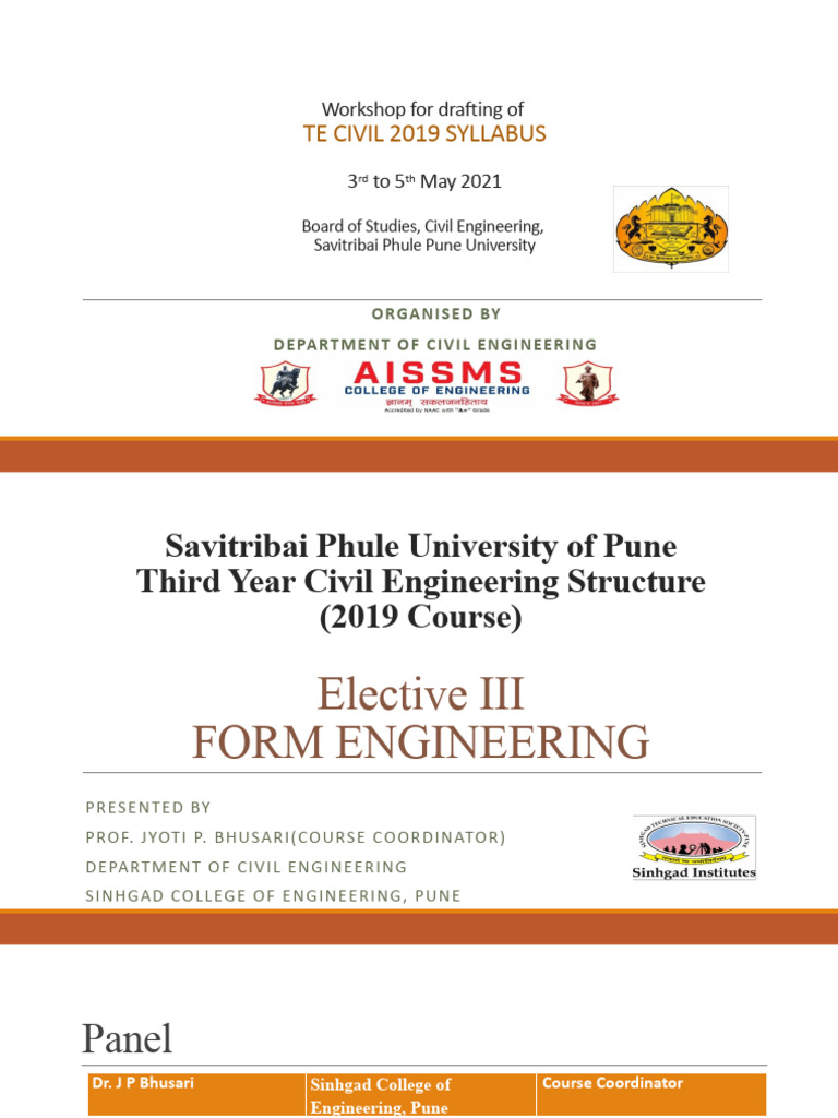 Presentation - Formwork Engineering | PDF | Fibre Reinforced Plastic ...