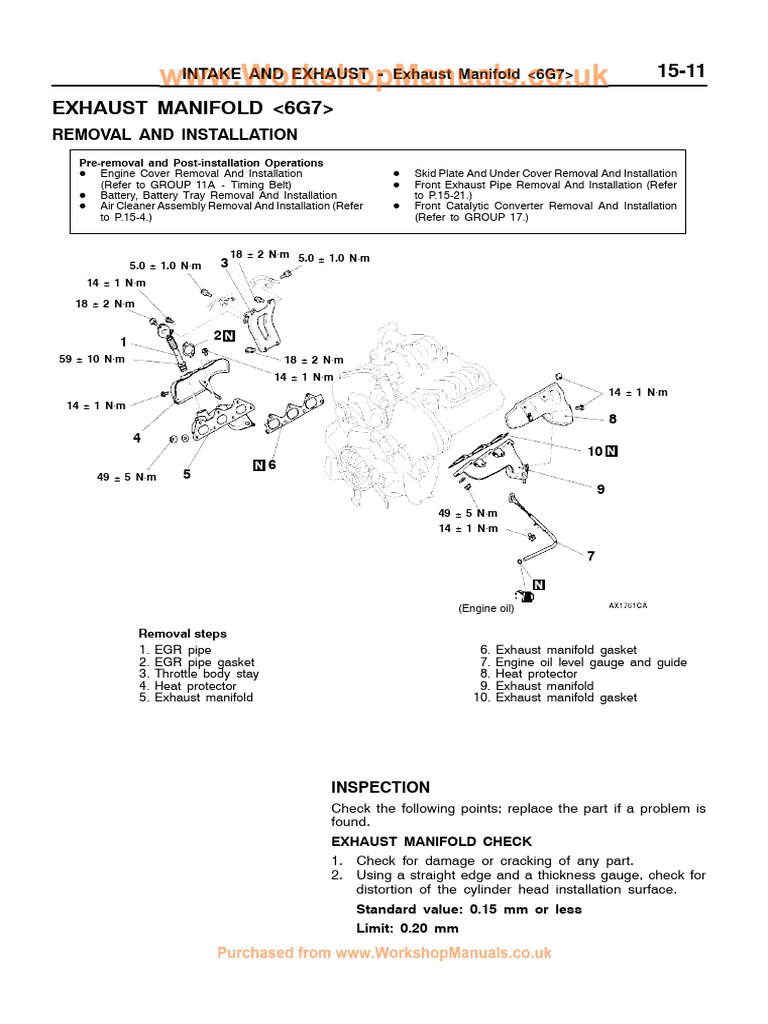 Exaust Manifold | PDF | Vehicles | Machines