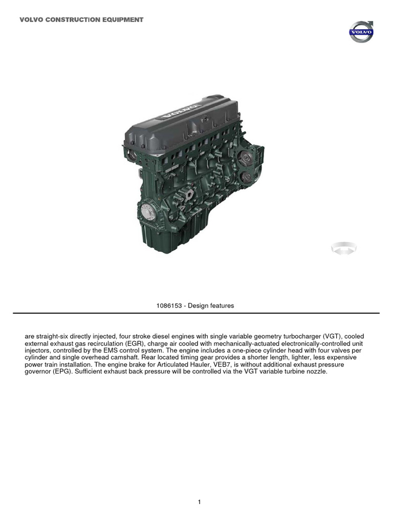 D11H D16H | PDF | Piston | Internal Combustion Engine