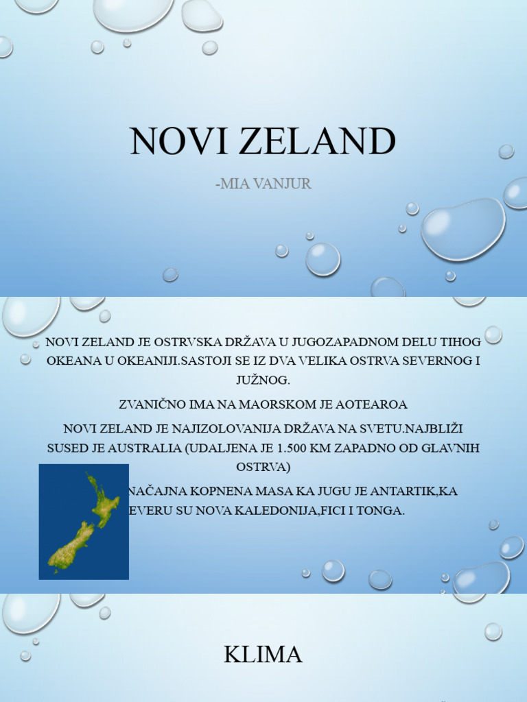 Novi Zeland | PDF