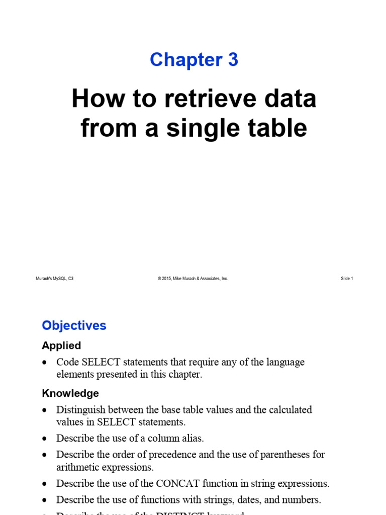 Chapter 3 Slides Murach | PDF | Computer Programming | Mathematics
