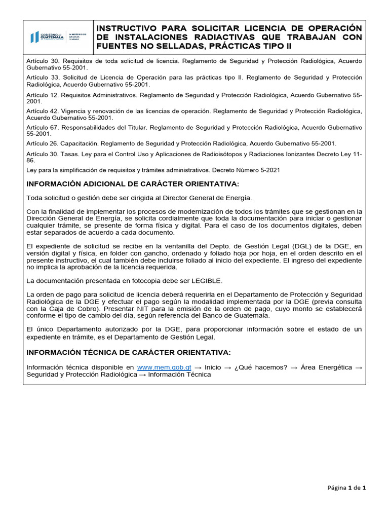 Instructivo Lon FNS Ii | PDF | Protección de radiación