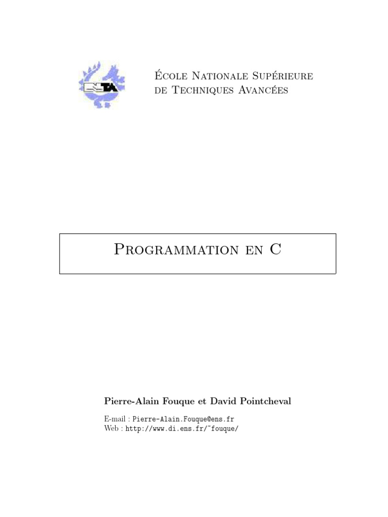 Introduction à la programmation en C | PDF | Compilateur | Programmation