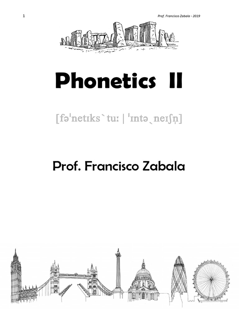 Phonetics II 2019 | PDF | Stress (Linguistics) | Vowel