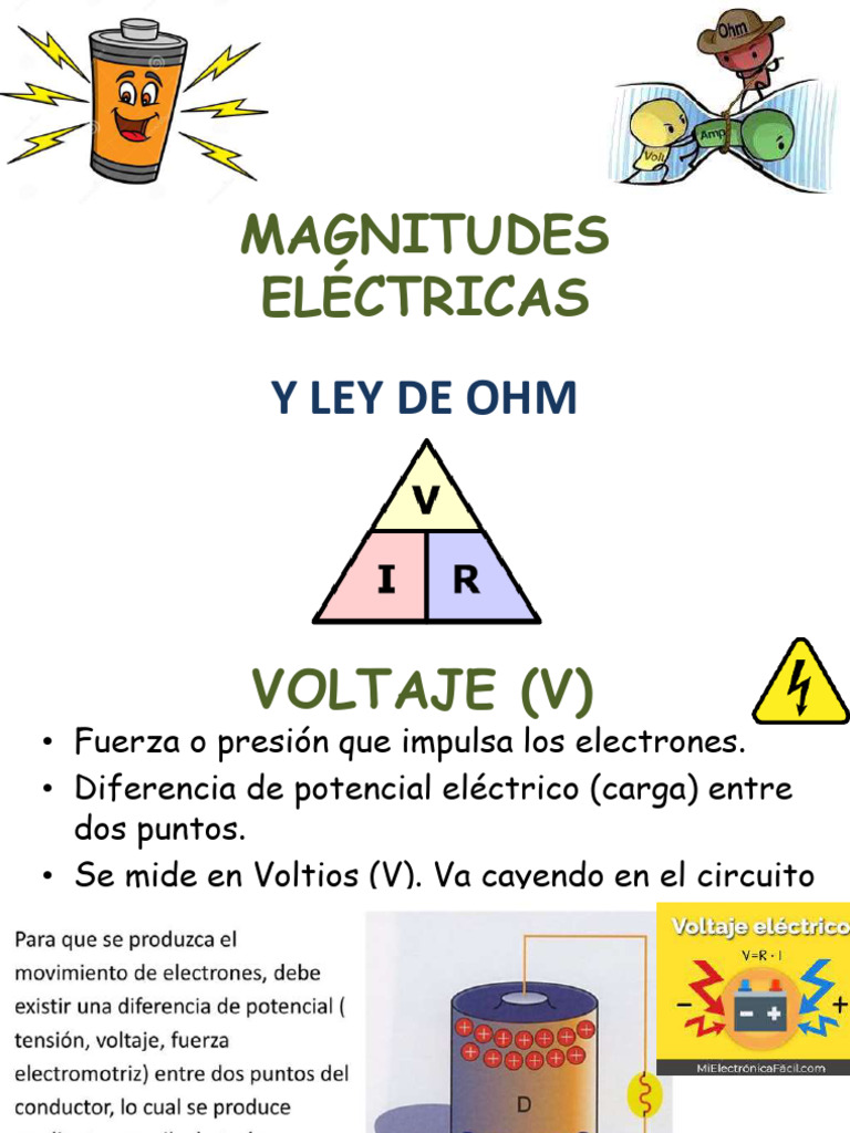 2 - Magnitudes Eléctricas | Descargar gratis PDF | Corriente eléctrica ...