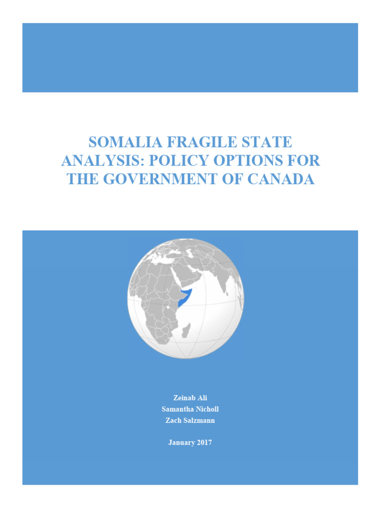 Somalia Fragile State | PDF | Refugee | Somalia