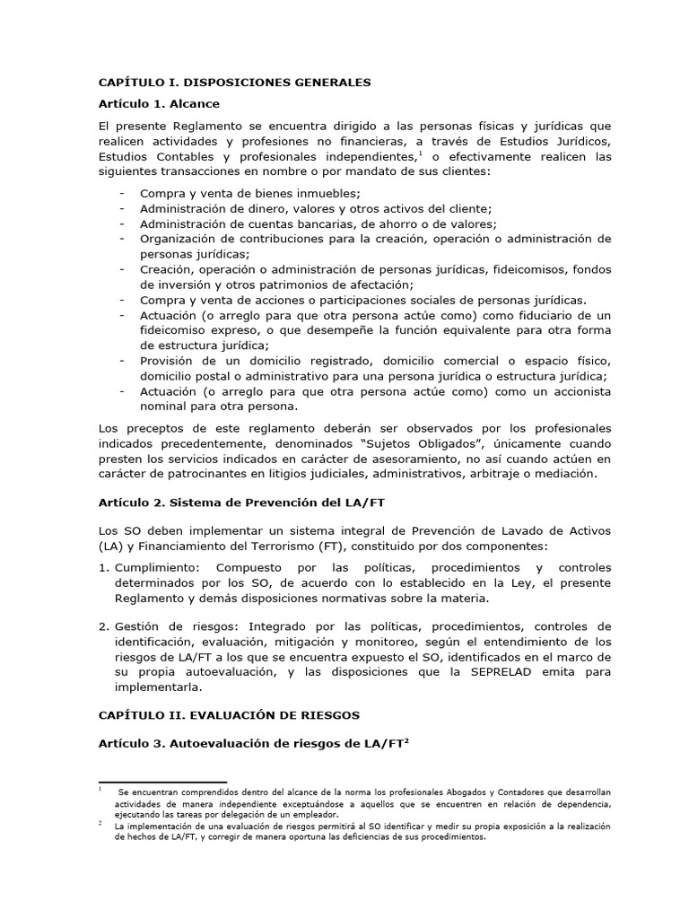 APNFD Jurídico-Contable - DGAJ SEPRELAD | PDF | Auditoría | Regulación