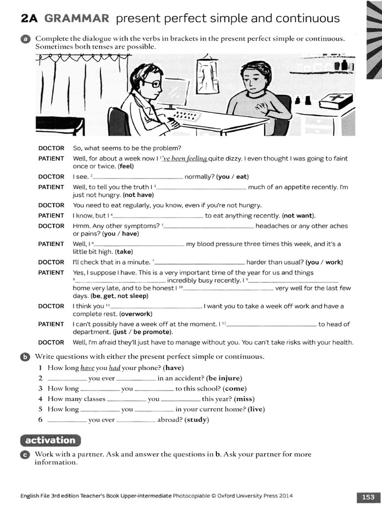 Present Perfect Simple and Cont | PDF