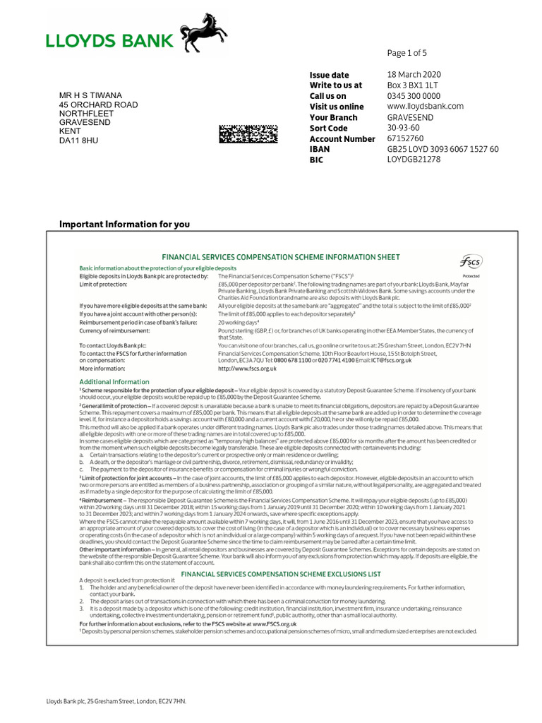 Preview | PDF | Overdraft | Cash