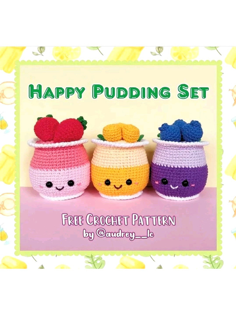 Happy Pudding Set | PDF