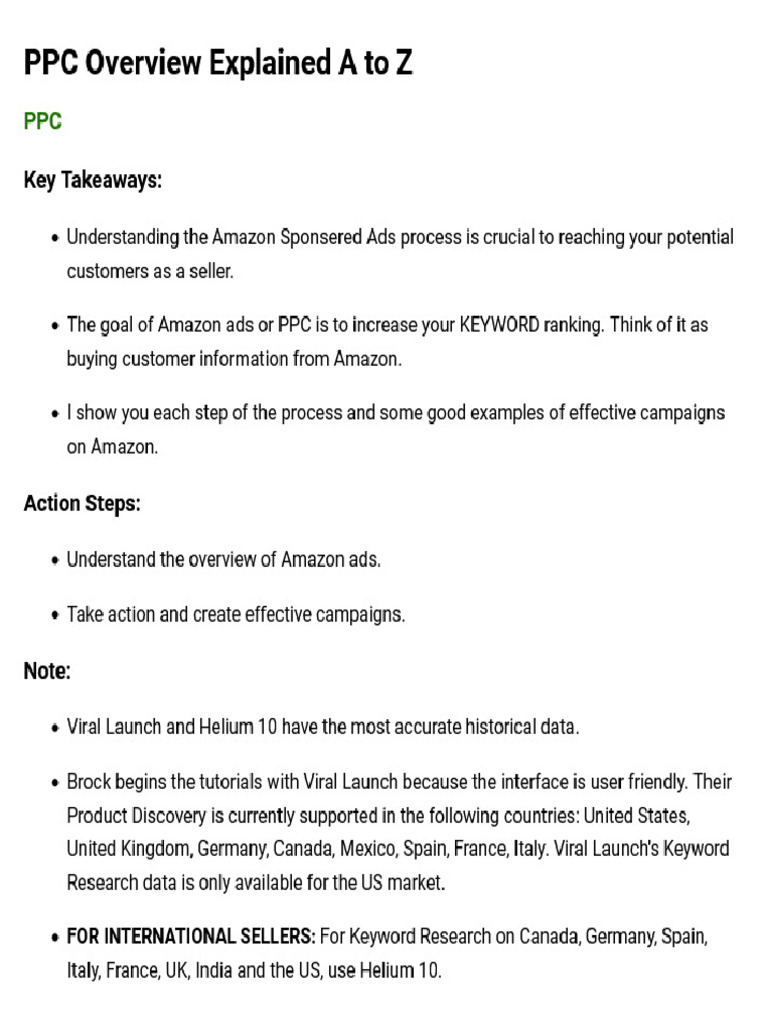 02-PPC Overview Explained A To Z | PDF