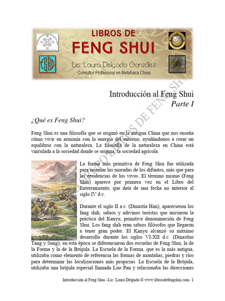 Introduccion Al Feng Shui Pdf Feng Shui Qi