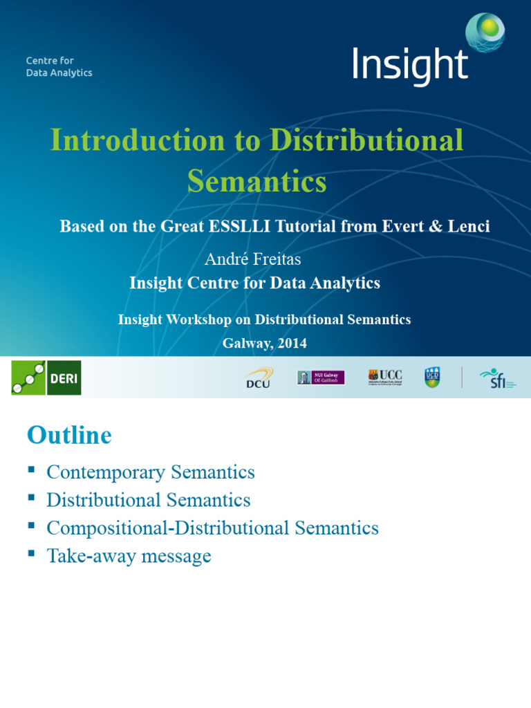 Introduction To Distributional Semantics | Download Free PDF ... Introduction To Distributional Semantics | Download Free PDF ...