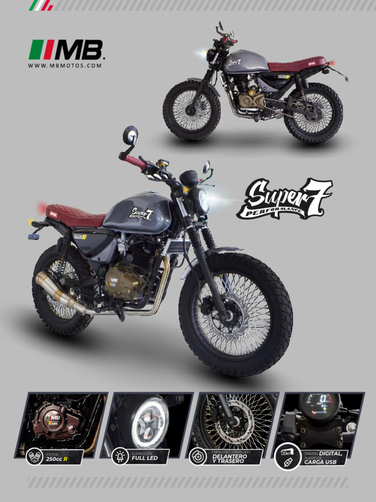 Ficha Tecnica Super 7 250 | PDF