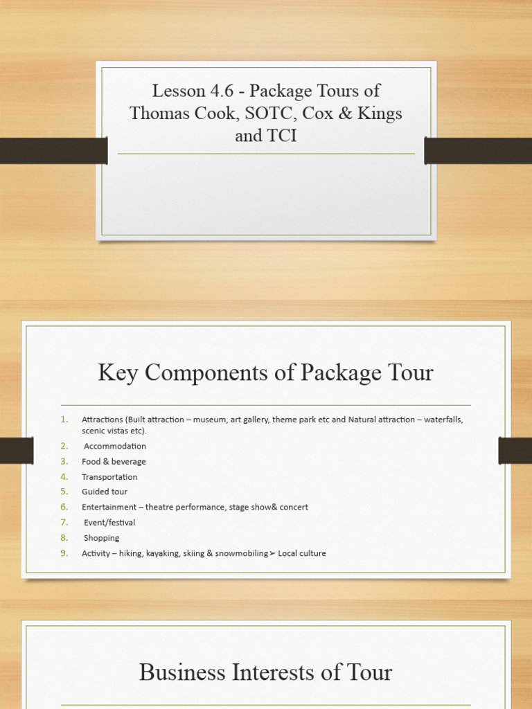 065 Tasnim A P Lesson4.6 | PDF | Tourism | Economies