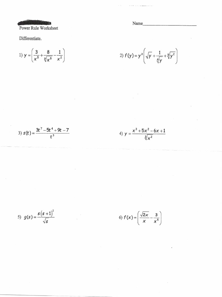 Calc1 HW6 | PDF